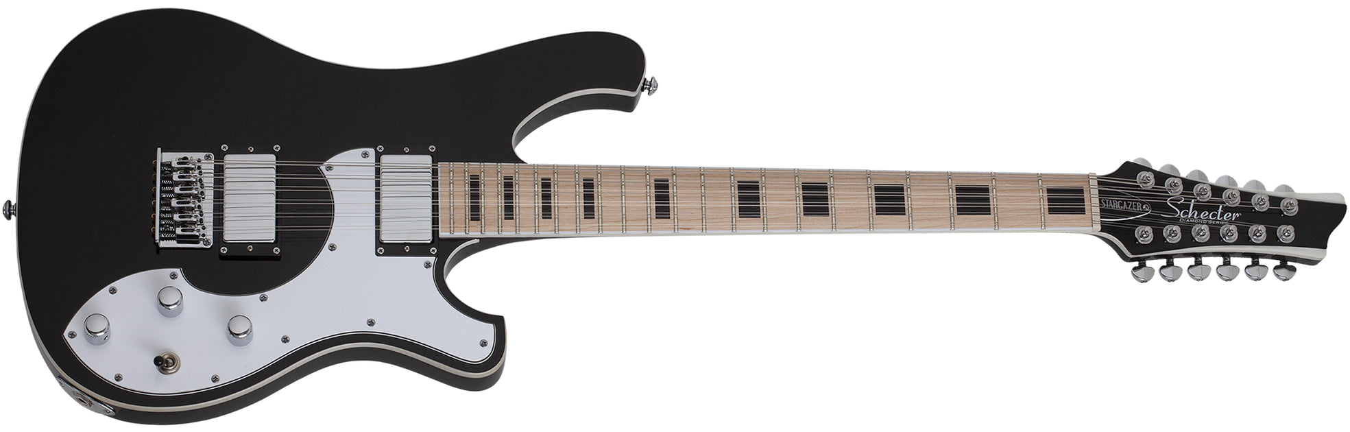 Schecter Stargazer-12 12 String Electric Guitar Gloss Black 678-SHC — L ...