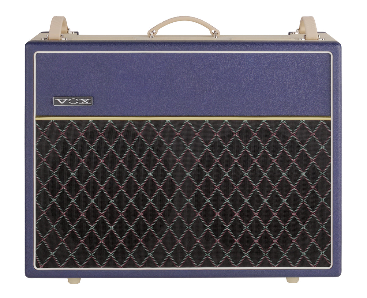 Vox Limited Edition AC30 30 Watt 2x12" Tube Combo, Blue & Cream AC30C2 ...