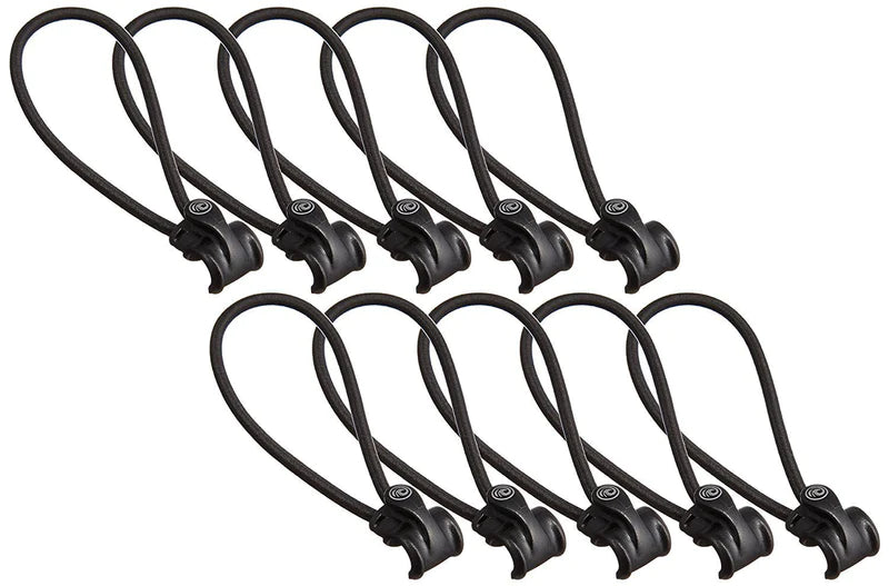 D'Addario Elastic Cable Ties (10 pack) (PW-ECT-10) — L.A. Music