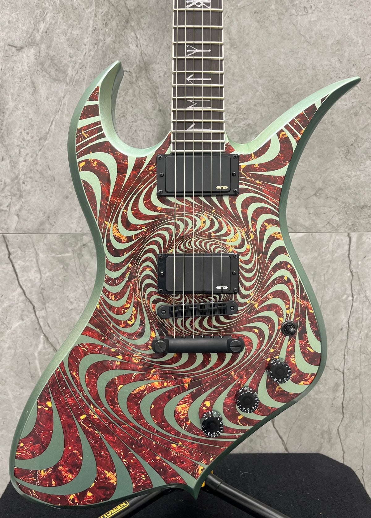 Wylde Audio Thoraxe Tortoise Psychic Bullseye Gangrene 4549-SHC SERIAL ...