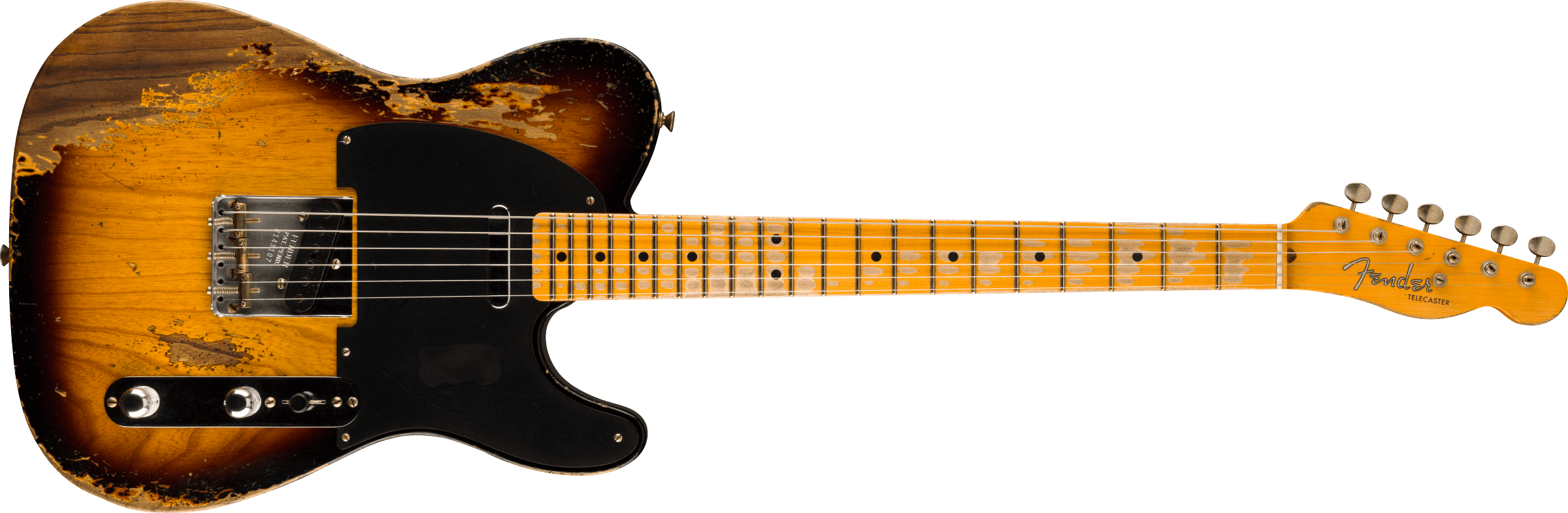 Fender Custom Shop 1952 Telecaster Super Heavy Relic, 1-Piece Quarters ...