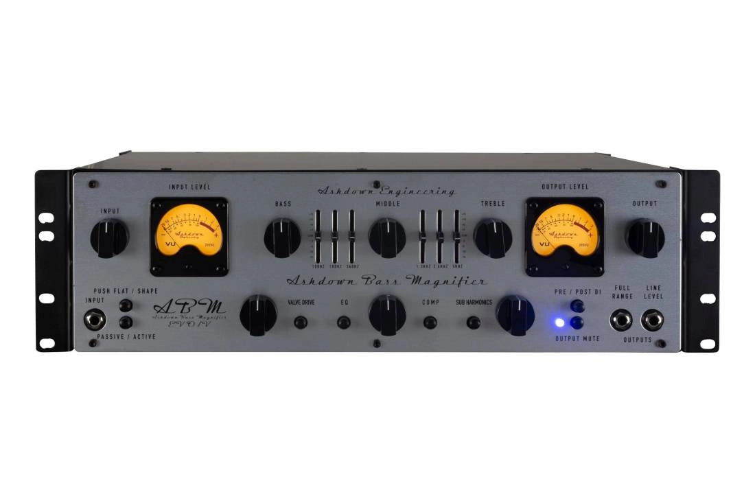 Ashdown Engineering ABM-EVO IV DUAL-VU-RACK-HEAD ABM600DR-EVO-IV — L.A. Music