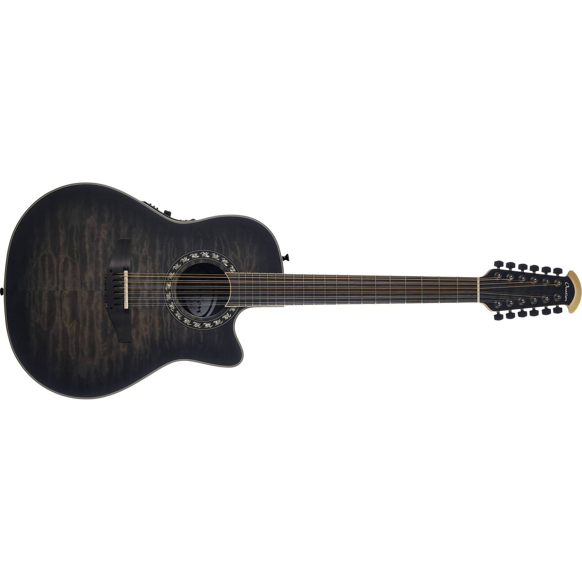 Ovation ExoticWoods Collection ExoticWood Legend 12-String Deep Contou ...