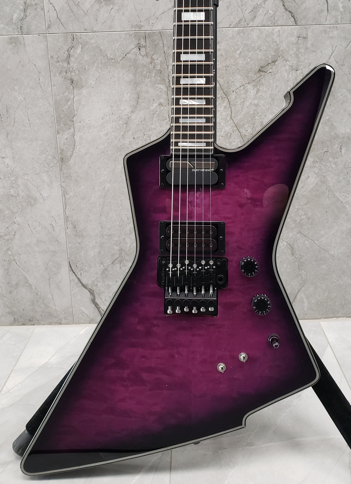 Schecter E-1 FR S Special Edition 6 String Electric Guitar - Trans Pur ...