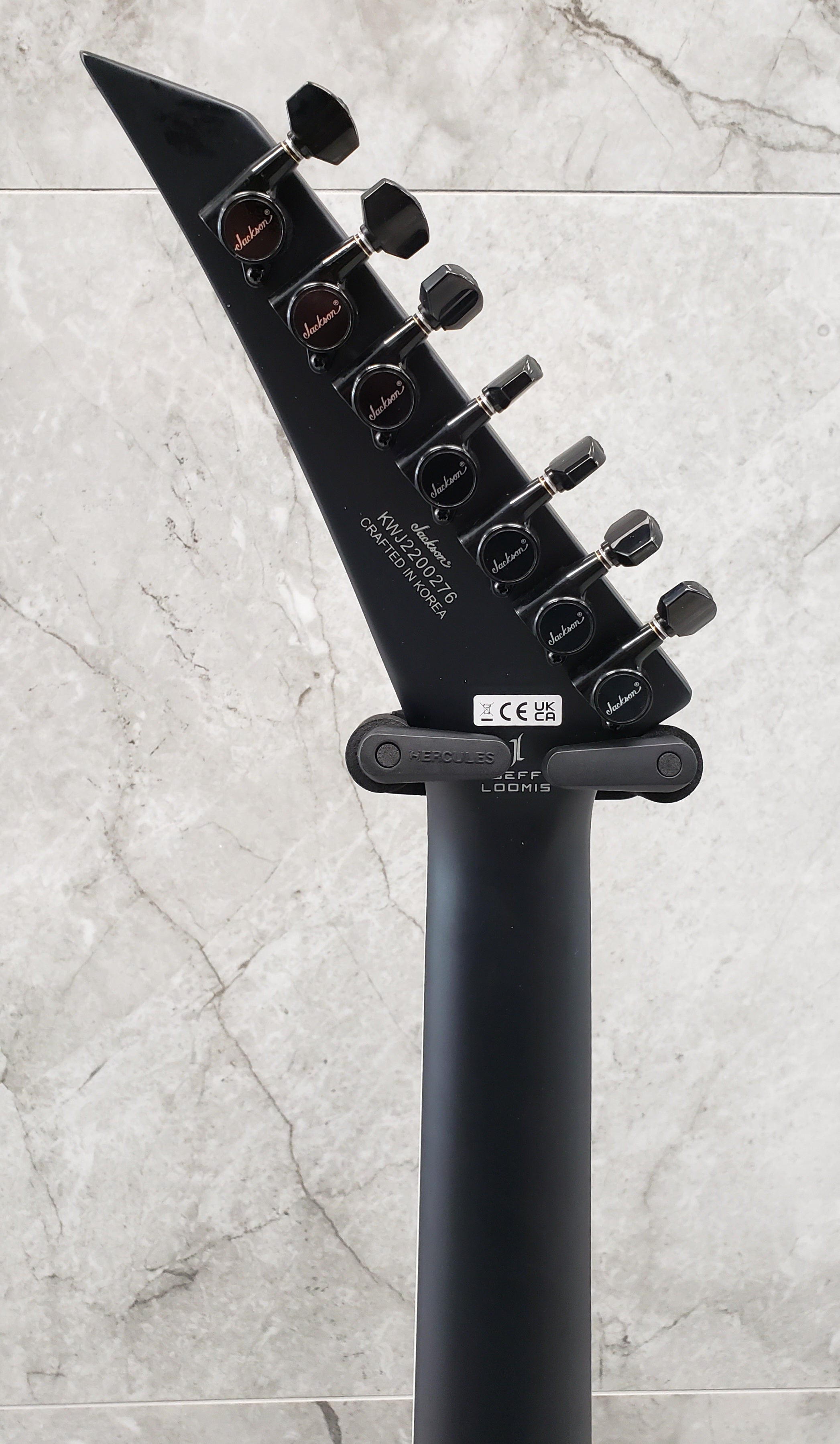 JACKSON Pro Series Signature Jeff Loomis Soloist 7 STRING SL7 Ebony Fi ...