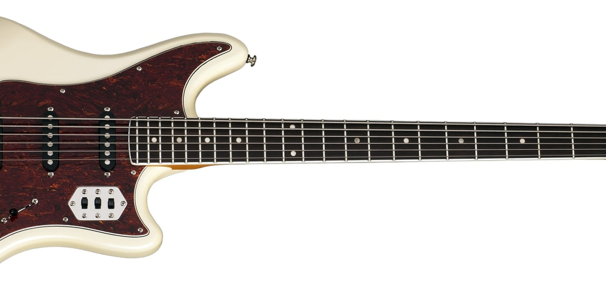 Schecter Hellcat-6 Electric Guitar, Ivory Pearl 294-SHC — L.A. Music