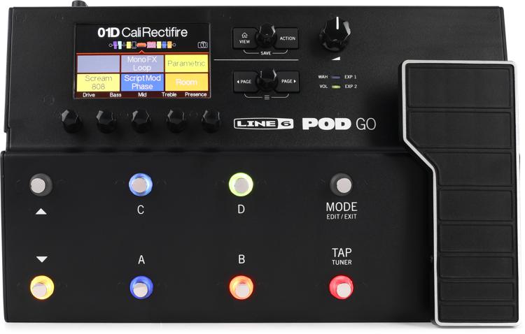 Line 6 Pod Go Multi Effects Floor Processor — L.A. Music