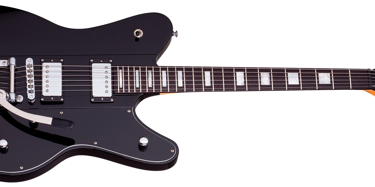 Schecter Robert Smith UltraCure Gloss Black 280-SHC — L.A. Music