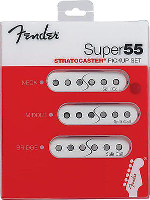 Fender Super55 Split Coils - Strat Set of 3 0992211001 — L.A. Music