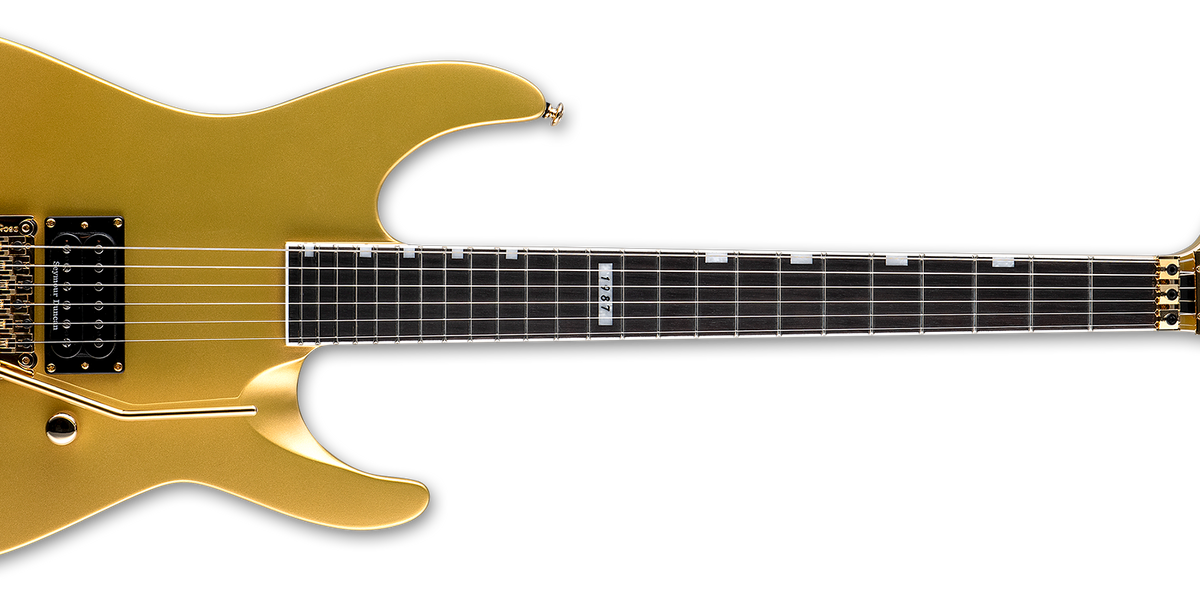 ESP LTD M-1 CUSTOM 87 METALLIC GOLD LM1CTM87MGO — L.A. Music